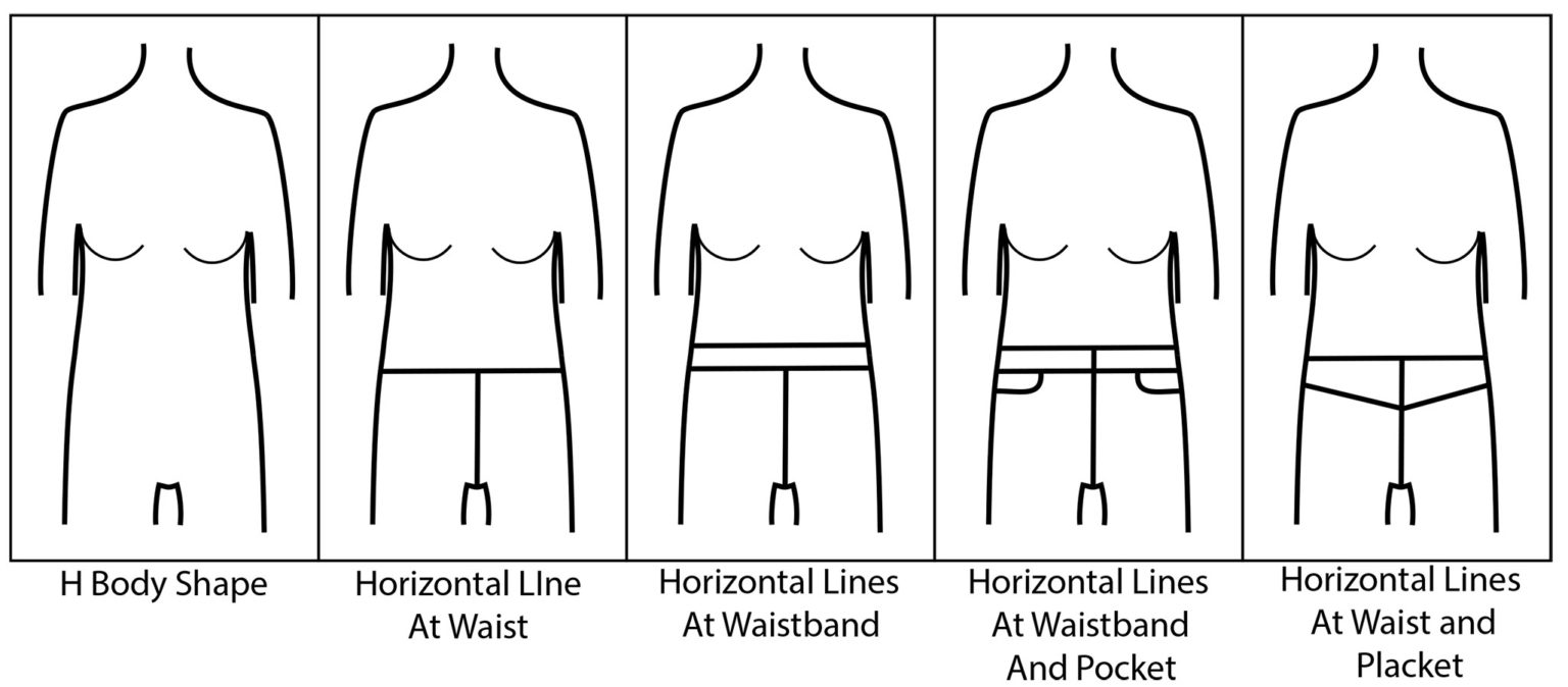 Horizontal Line Placement On Pants - 1 - Beauty Fashioned Simply