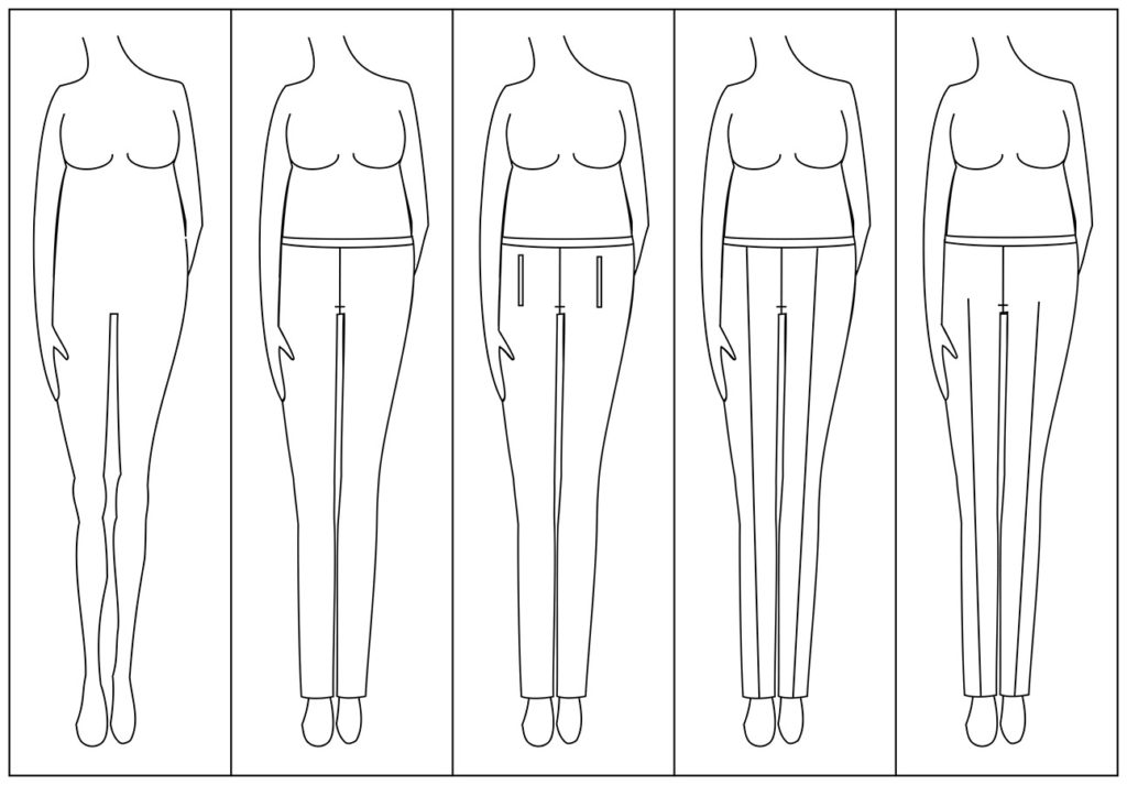 Vertical Line Placement On Pants - 1 - Beauty Fashioned Simply