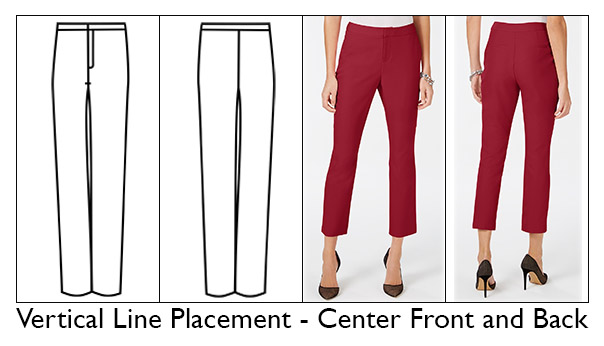 Vertical Line Placement On Pants - 1 - Beauty Fashioned Simply
