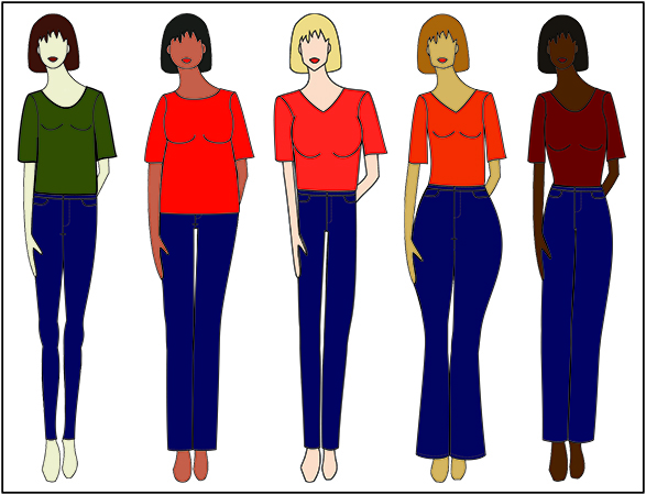 Create Visual Balance Through Pant Legs - Beauty Fashioned Simply
